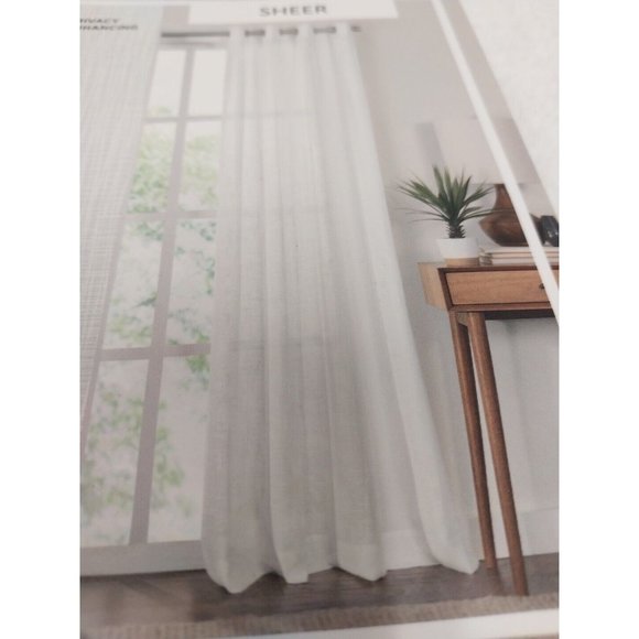 Fieldcrest | Accents | Fieldcrest Arden Cotton Sheer Grommet Panel ...